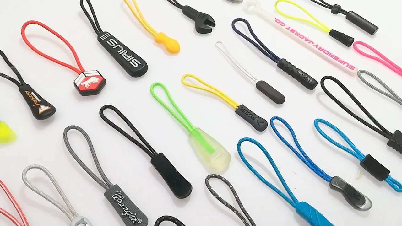 High Quality Heat Shrink Tube String Zip Puller Sliders China Zipper ...