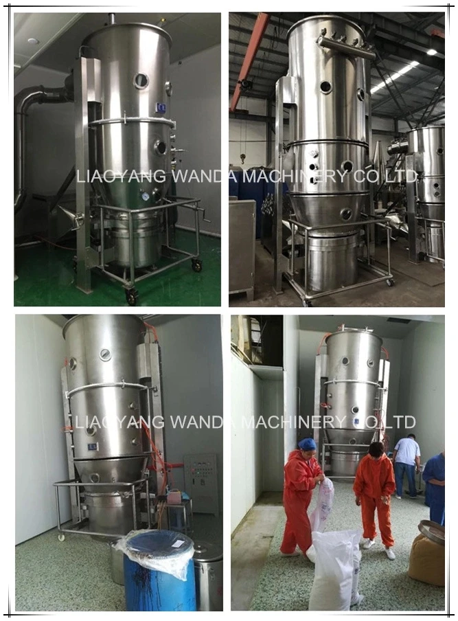 Fl Fluidized Bed Dryer Granules Mixer Powder Boiling Granulator For ...