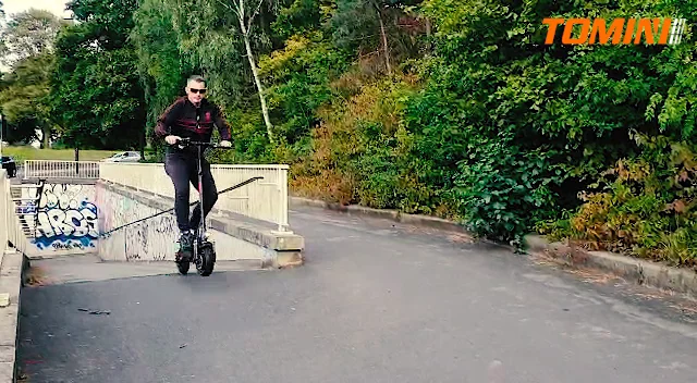Tomini 10 Inch Foldable Trotinette Electrique Electric Scooters 1000 ...
