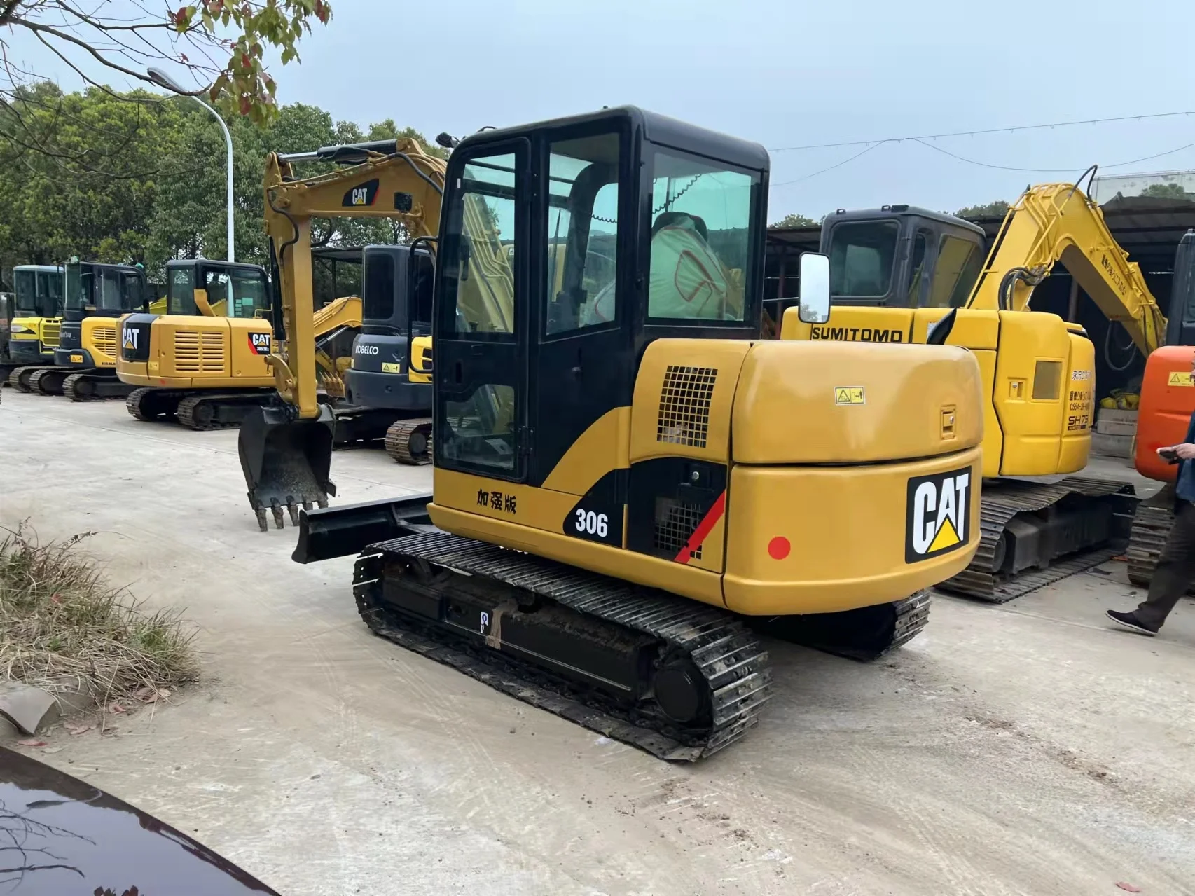 Used Mini Caterpillar Cat 306d Excavator Cat Excavator 306 Mini ...