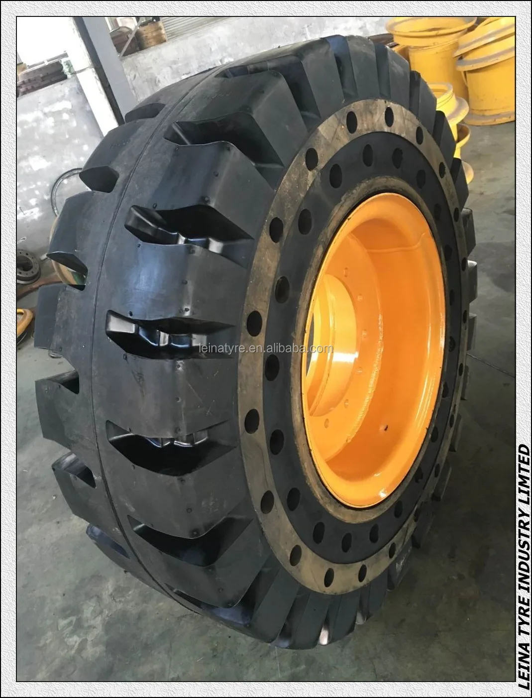 L4 L5 OTR Solid Tire 1400-20 1400-24 1400-25 1600-25 for Loaders ...