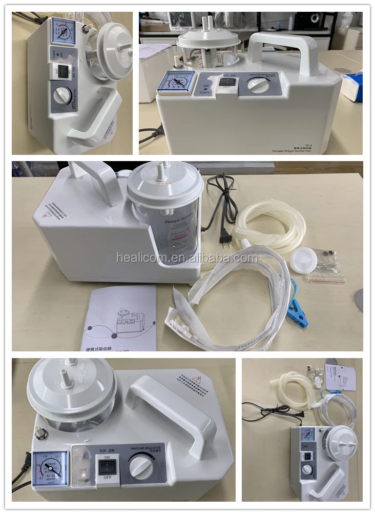 Medical Suction Machine /portable Phlegm Suction Unit (7e-a) - Buy ...