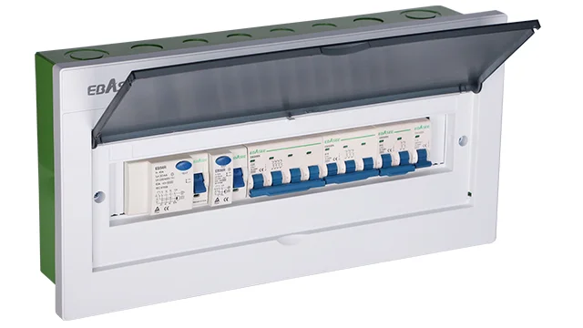 Main Switch Box Distribution Board With Mcb Rccb Circuit Breakers - Buy ...