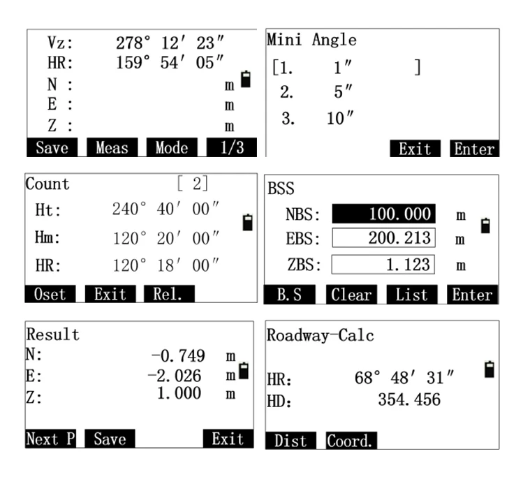 2021 Cheap Total Station ATS-120A Price China Total Station Sunway