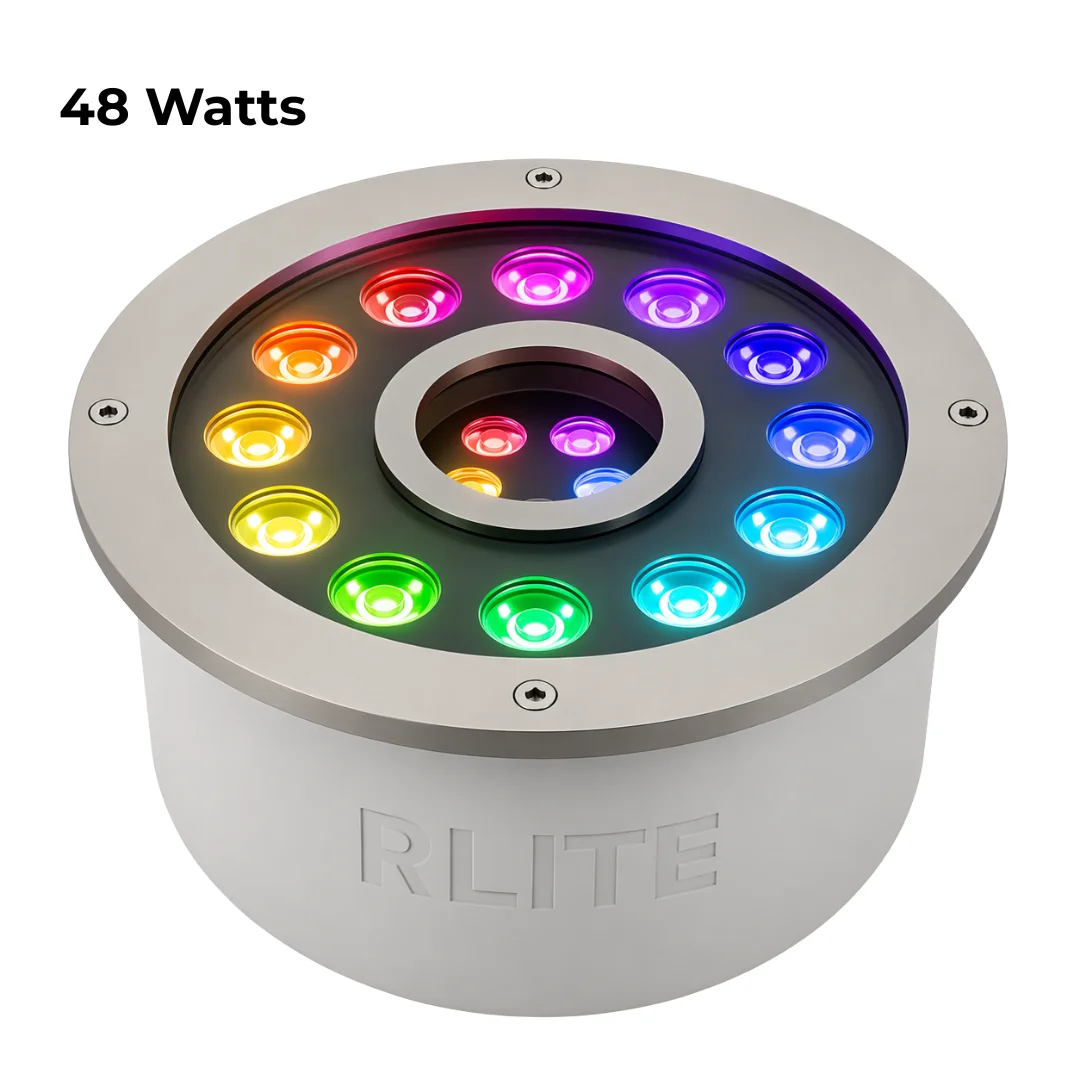 The 48W fountain light is a premium high-output fixture designed for ...
