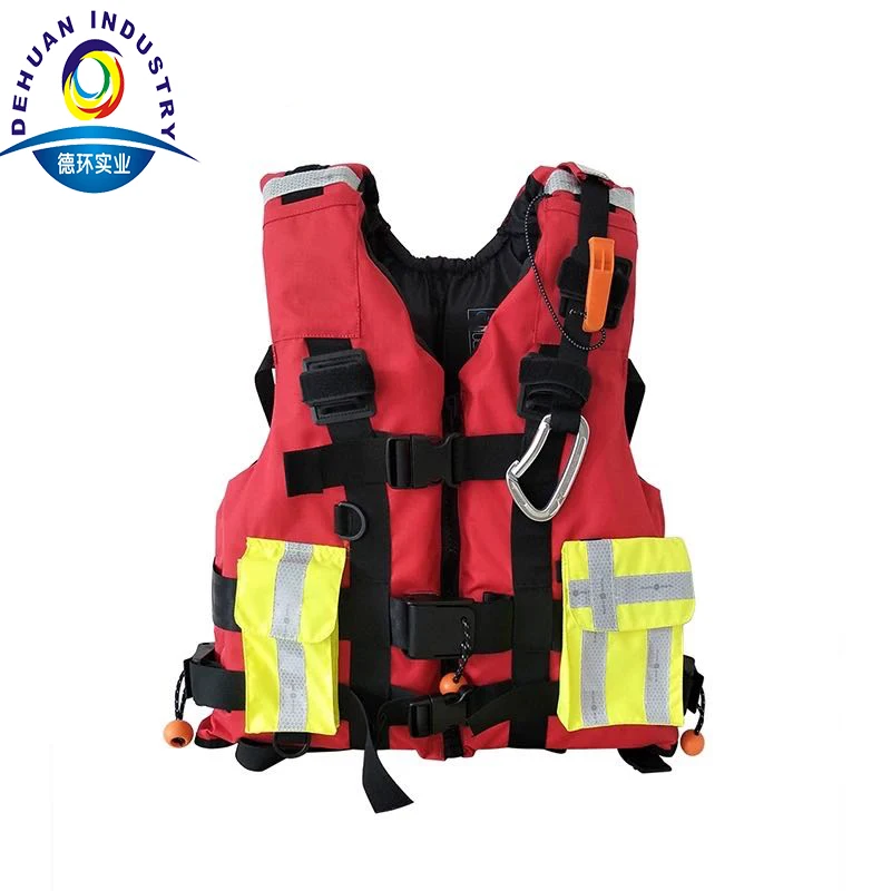 Nbr/pvc Foam Whitewater Rescue Pfd Life Jacket/vest 150n Buoyancy In ...