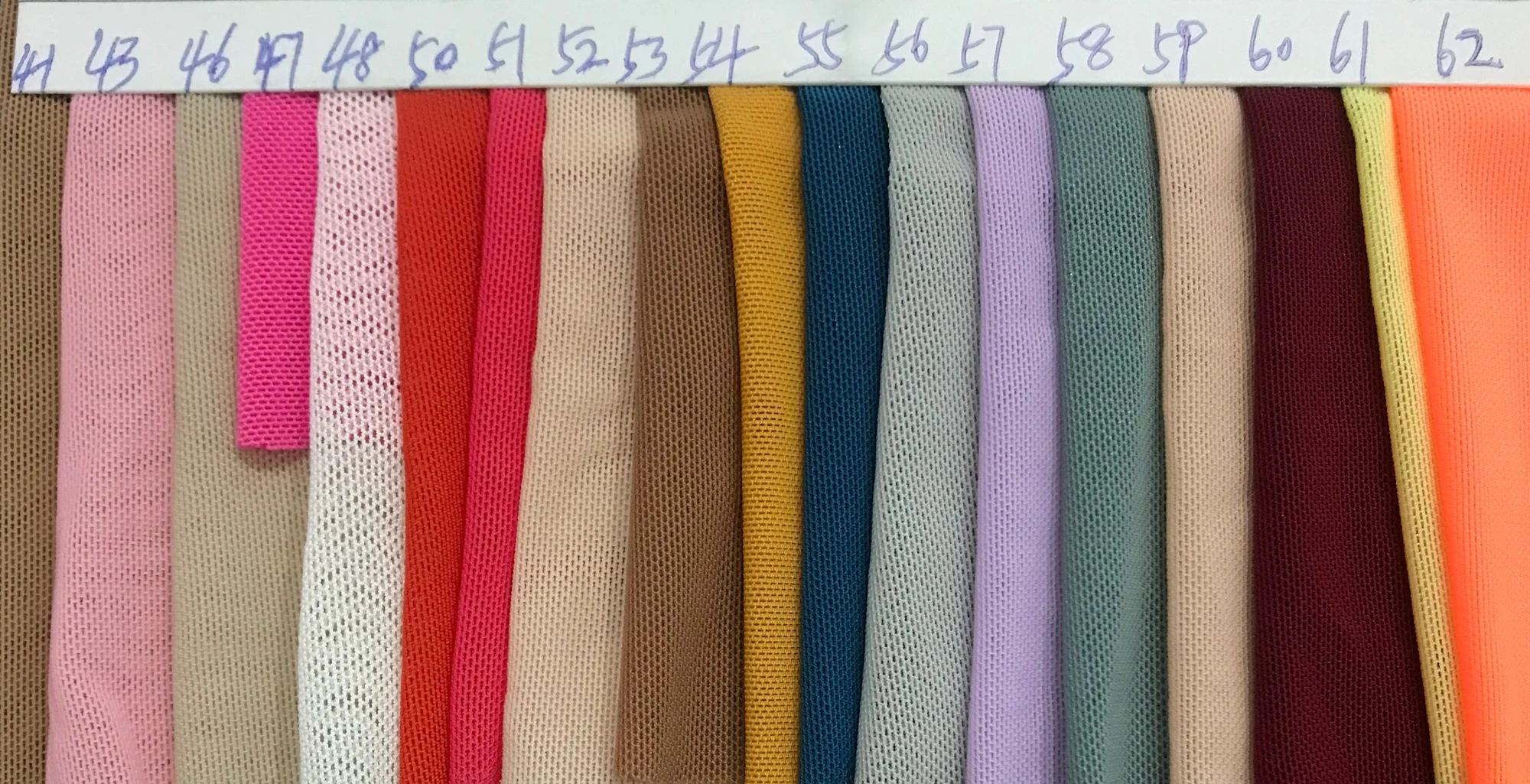 Sheer Polyamide Nylon Spandex Mesh Fabric - 105gsm