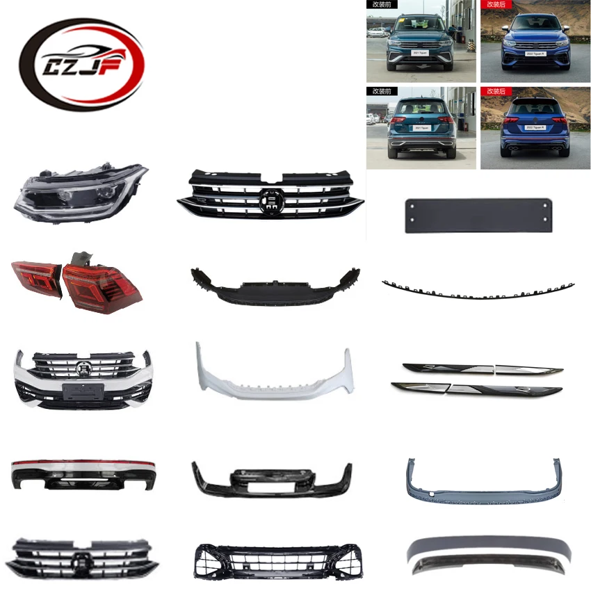 Czjf Car Parts And Accessories Light Spoiler Rear Front Bumpers Assy ...