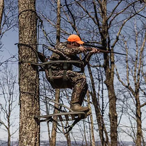 Outdoor Tree Stand Climber Hunter Climbing Treestand Portable Treestand ...