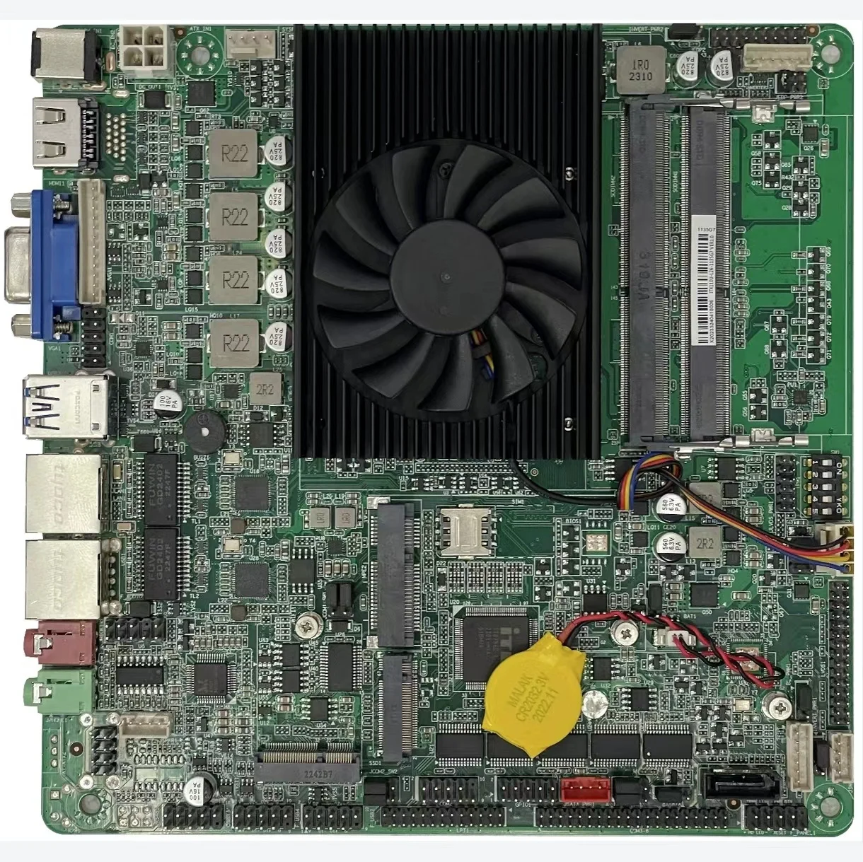 Itx Series Industrial Motherboard Built-in 6 Rs232 Serial Ports,Can ...