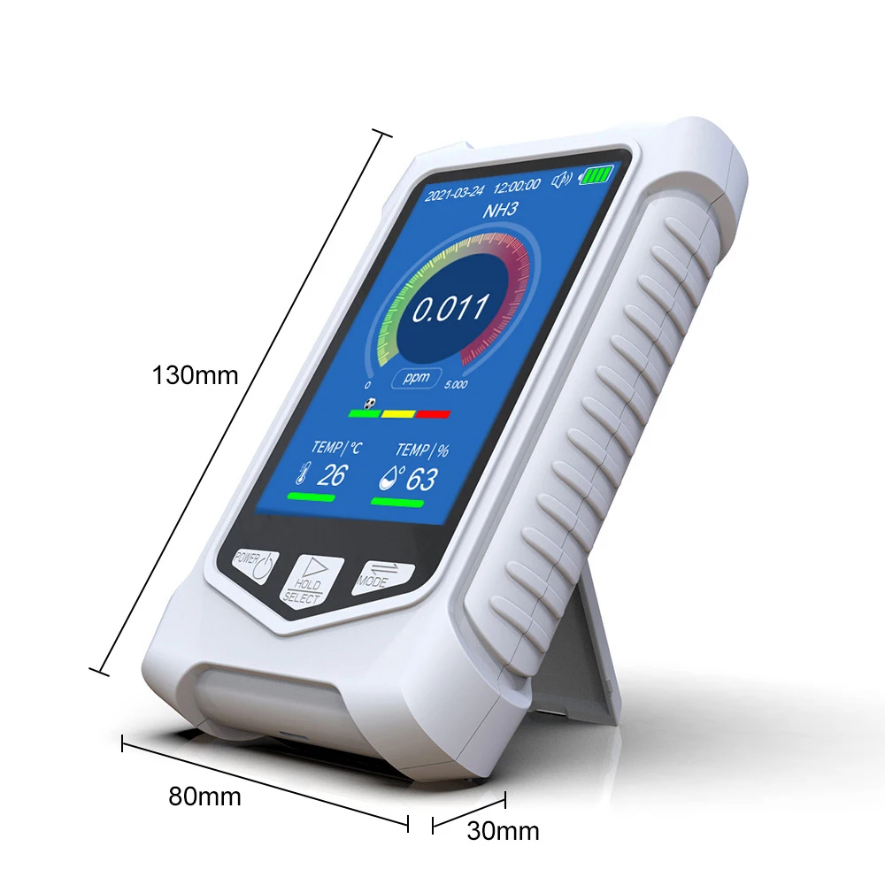 Ammonia Tester Nh3 Concentration Tester Ammonia Detector Temperature ...