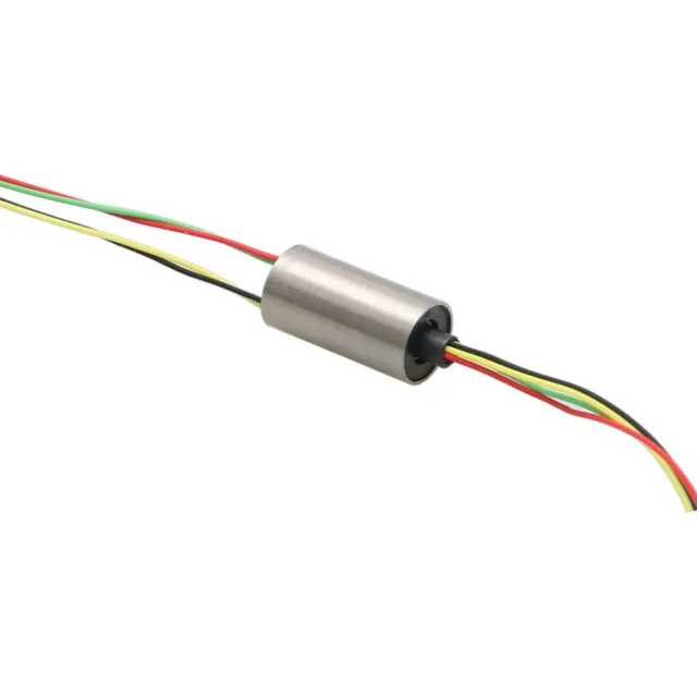 Metal Outer Shell Micro Mini Conductive Slipring Dia.6mm Length 11.8mm ...