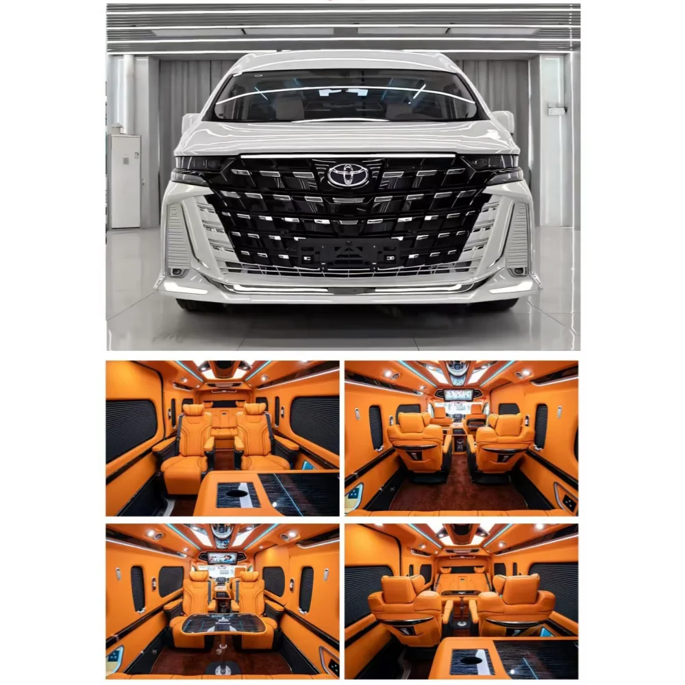 Toyota Hiace Custom Van - Luxury Minibus for VIP Shuttles