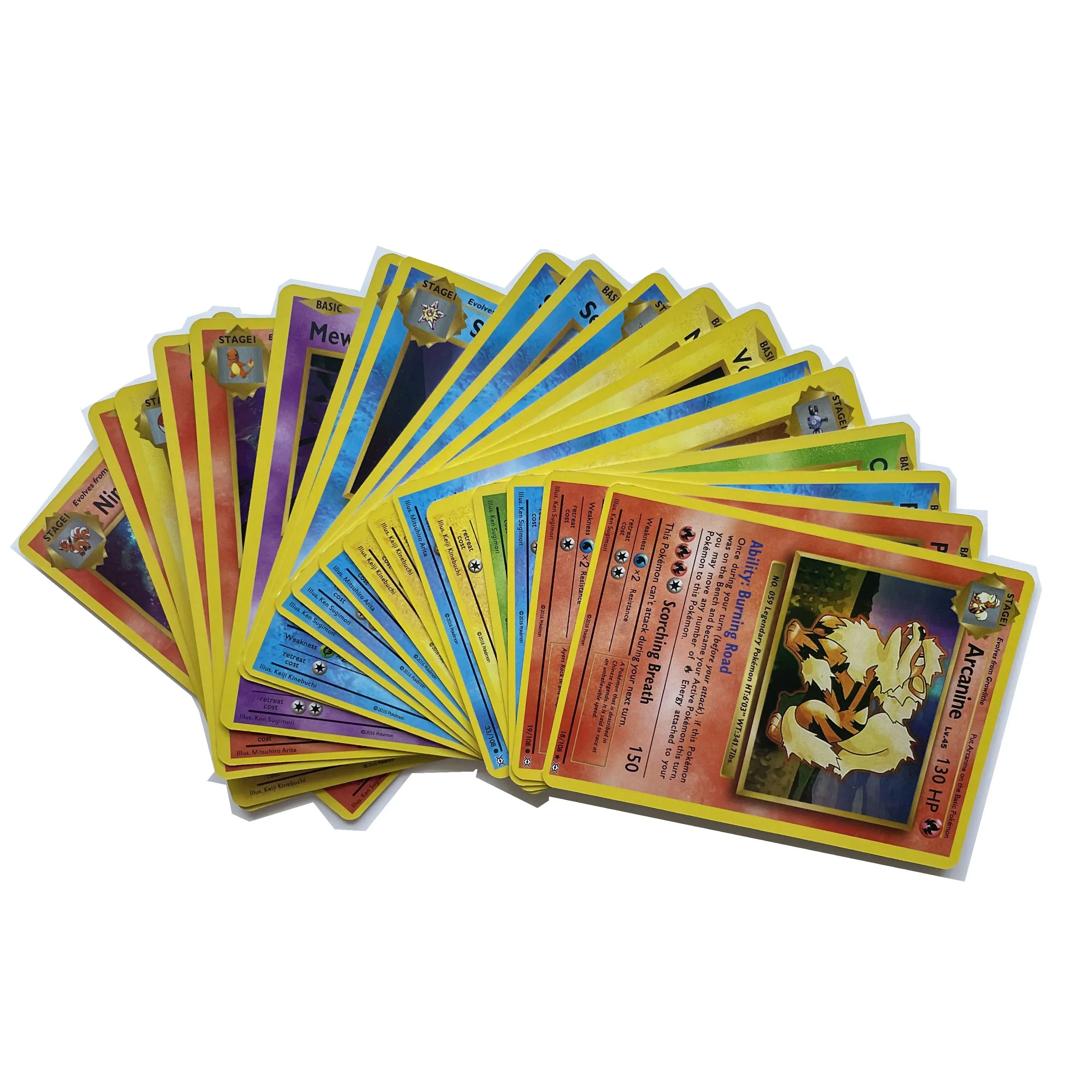 1996 Pokemon Basic - Base Set Pokemon Card Charizard Pika-chu Holo Foil ...