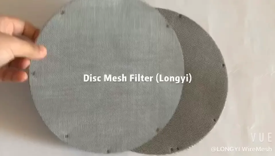 Plastic Filtering 40mm 135mm 130mm 95mm Round Screen Spot Welded ...