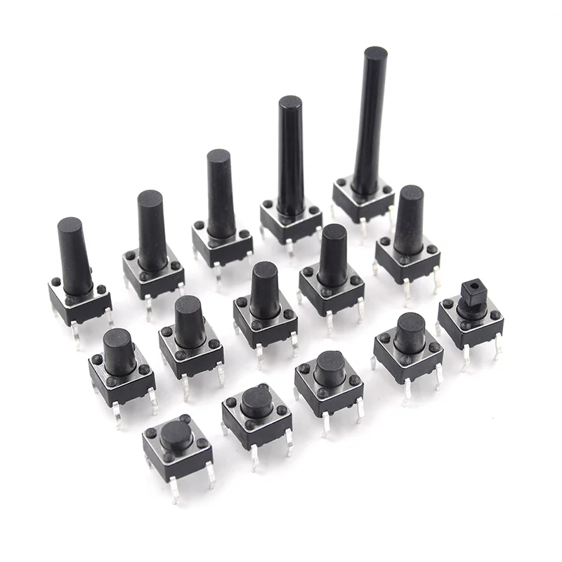 6x6mm Panel PCB Momentary Tactile Tact Mini Push Button Switch DIP 4pin