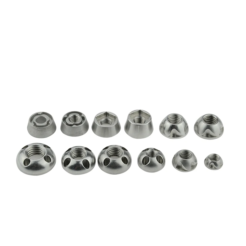 Anti-theft Nuts Bolts Tri Groove Nut Made With Carbon Steel Stainless ...