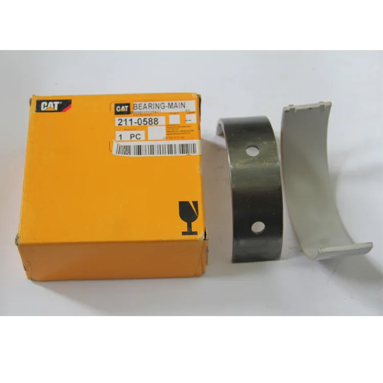 Diesel Engine Spare Parts Crankshaft Bearing Shell 4w5698 Main Bearing ...