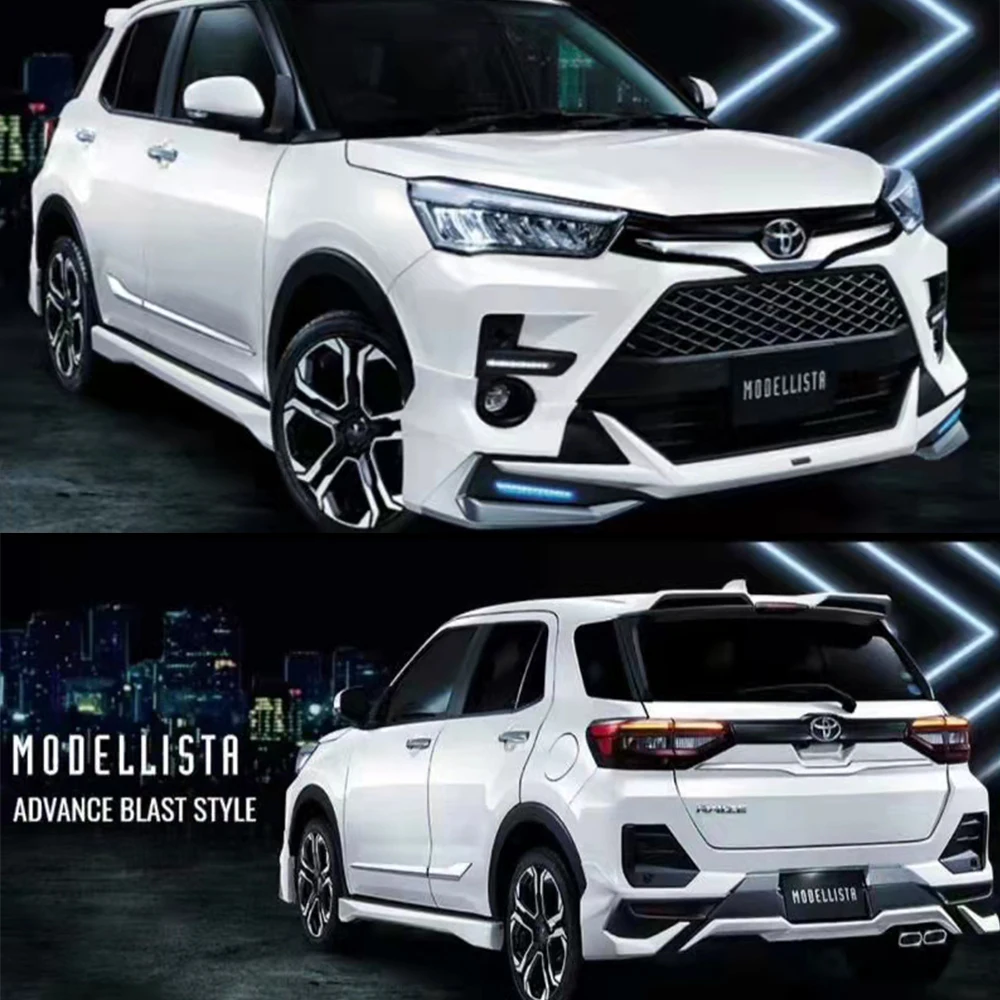 Car Body Kit for 2019-2021 Toyota Raize - Front Lip & Spoilers