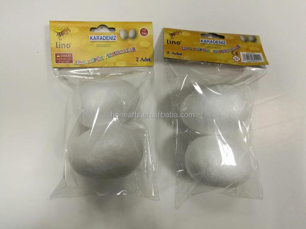 Various Size Styrofoam Balls Light Weight White Foam Balls Eggs Heart Shaped Star Craft Poly ...