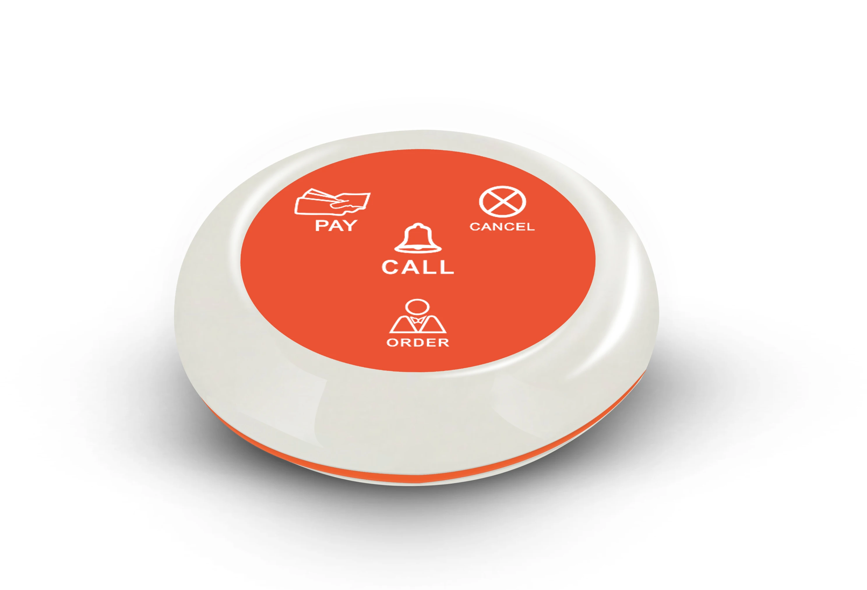 Restaurant Tabletop Service Bell Pager Paired with Watch Receiver ...