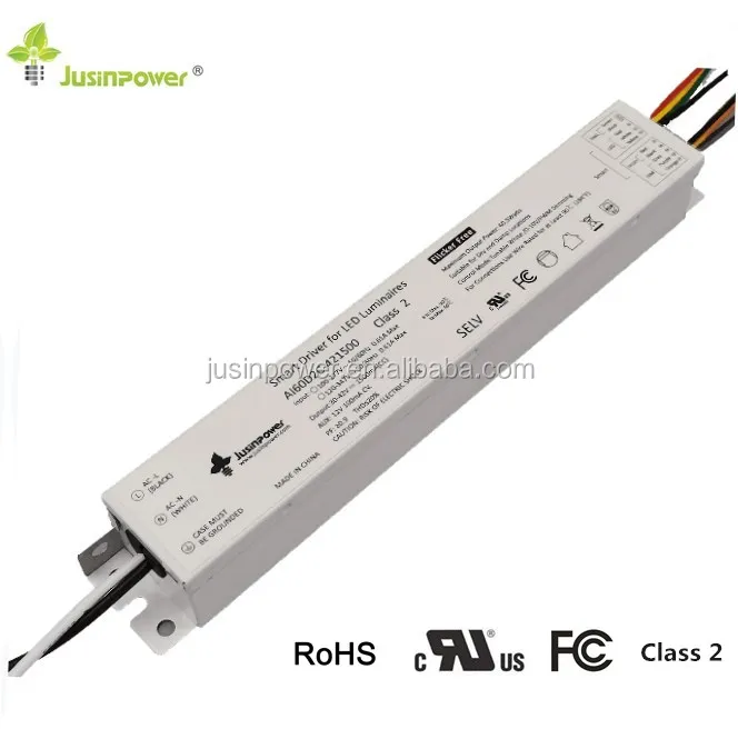 Shenzhen Factory 60W LED Driver - No Flicker, Adjustable Dimming