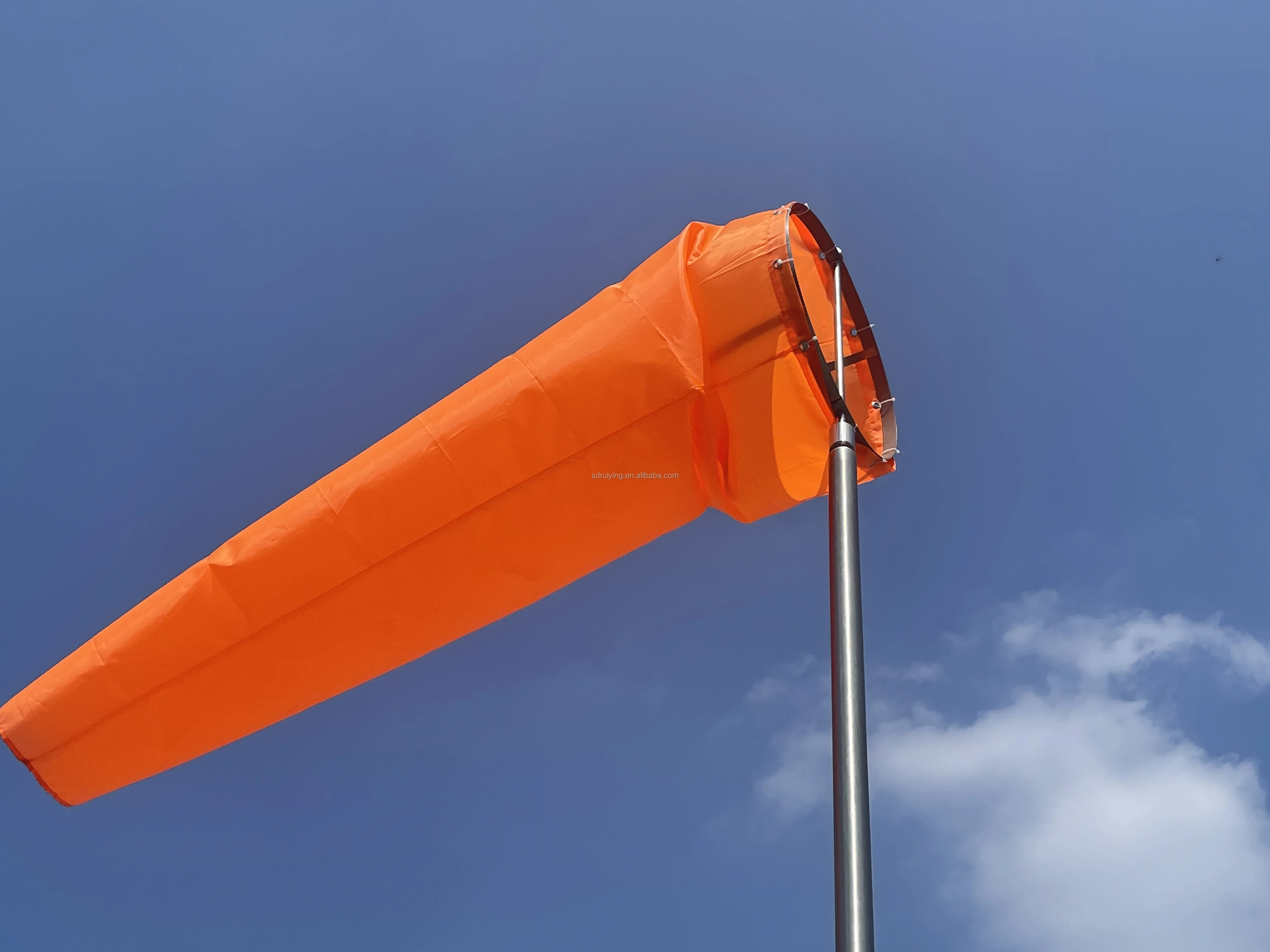Heliport Wind Cone - 2m to 6m Helipad Windsocks with L-810 Light