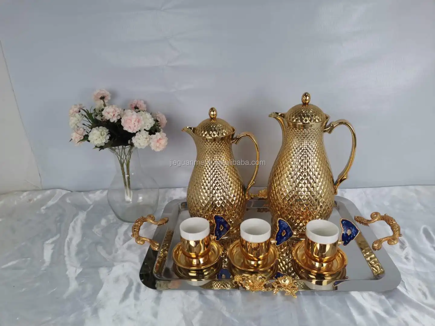 Arabic Coffee Tea Pot Metal Vacuum Flask Factory Direct Custom Made ...