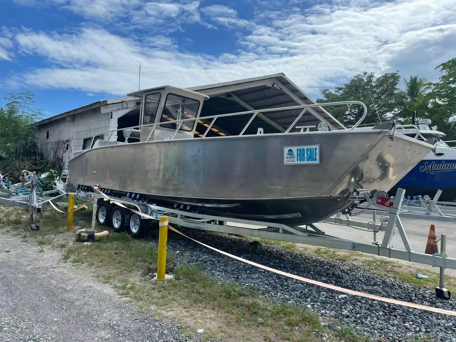 2022 New Design Aluminum Landing Craft Barge 9mx2.5m - Buy 30ft ...