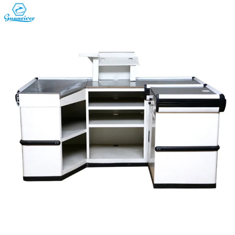 2023 Super Popular Metal Cashier Counter Wraps Supermarket Checkout ...