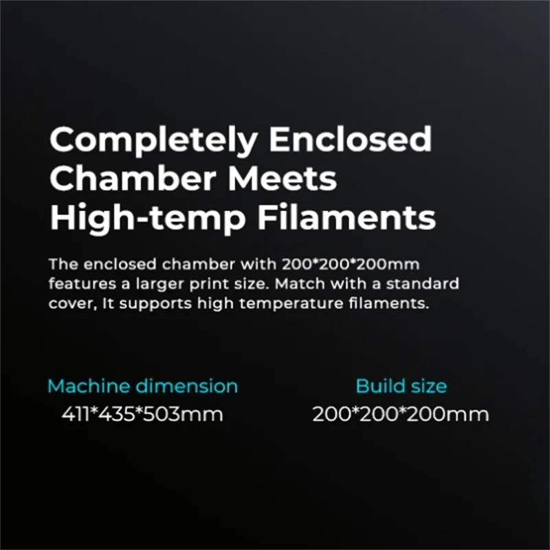Creality- 200B 3D Printer,Silent Mainboard, Quick Print Removal,metal ...