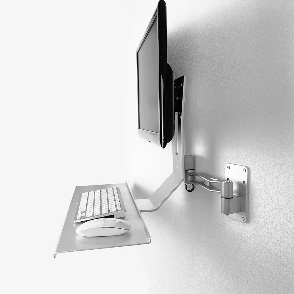 Wall Mount Full Sit-Stand Workstation - Versatile & Durable