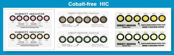 Color Changing Moisture Indicator Stickers for Electronics