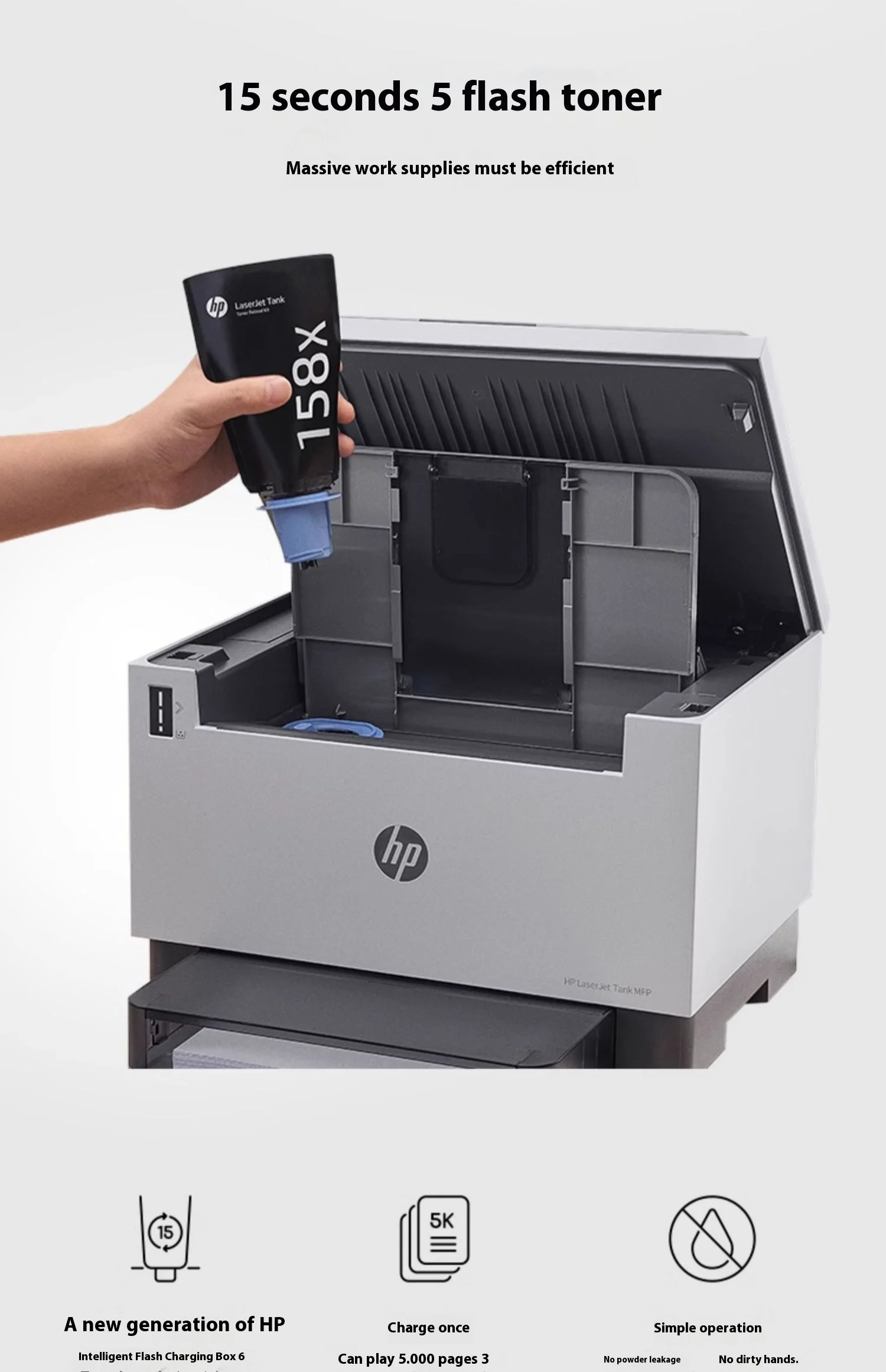HP MFP 1005W - Efficient A4 Wifi Laser Multifunction Printer