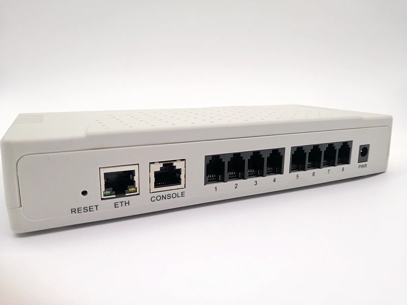 8 Port FXS/FXO VoIP Gateway for SIP Networks - ODM | Wholesale
