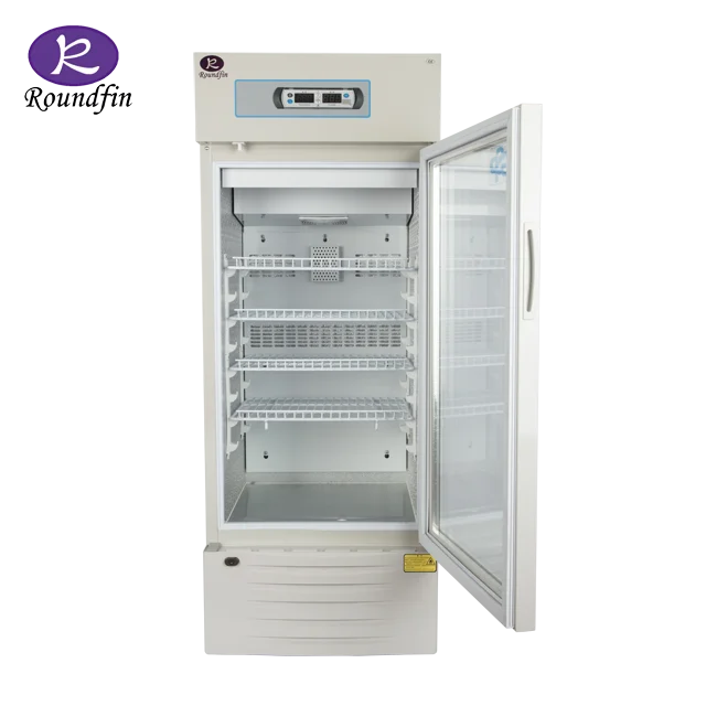 Medical Double Glass Door Blood Bank Refrigerator - Buy Blood Bank ...