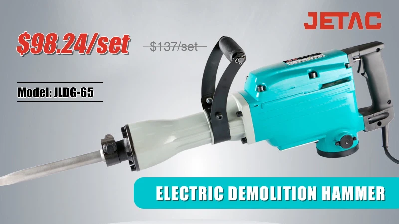 JETAC 2800W Electric Demolition Hammer - Powerful & Versatile