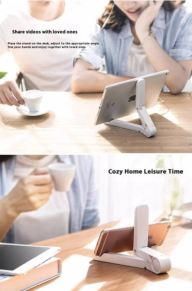 Portable Multifunctional Triangle Folding Stand Plastic Lazy Stand for ...