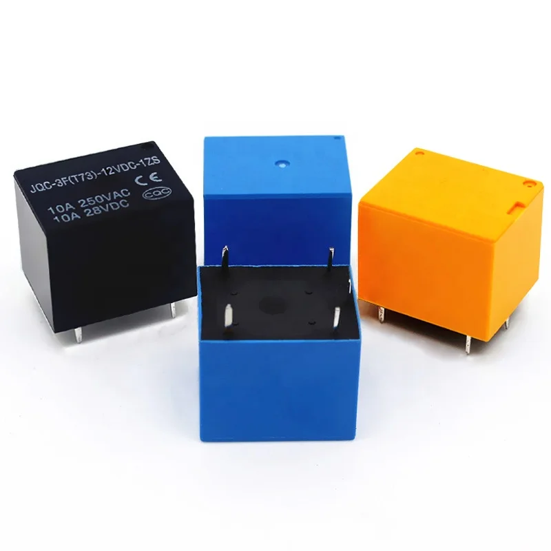 High Power 12v 24v Sugar Cube Jqc-3ff Relay T73 Factory Price - Buy Jqc ...