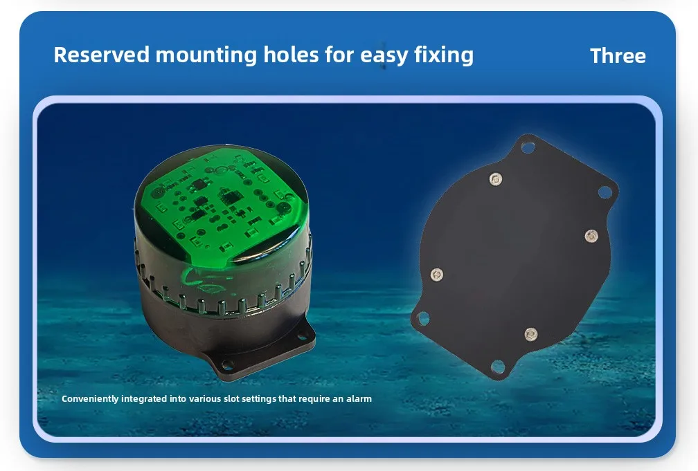 L701 Deep-Water Warning Light: 12V Waterproof Strobe for Underwater ...