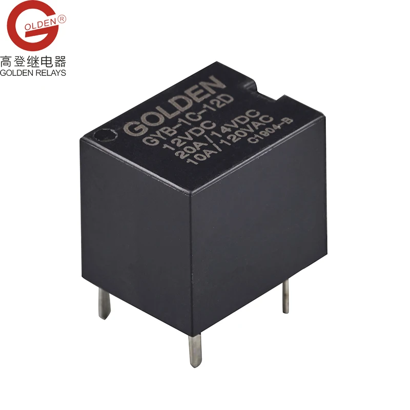 Golden Relays Gyb-1c-12d 5a 10a 20a 6vdc 9vdc 12vdc 24vdc Small Relay ...