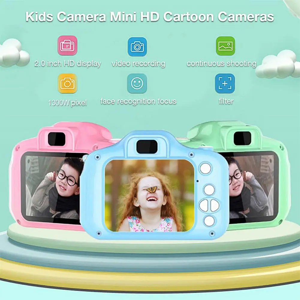 Kids Digital Game Camera - Mini HD Screen 1080P Gift