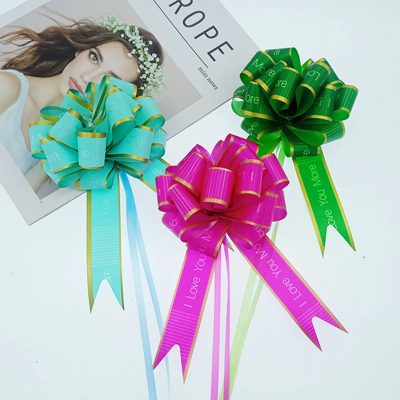 Handmade 3d Ball Flower Christmas Gift Packaging With Flower Ribbons ...