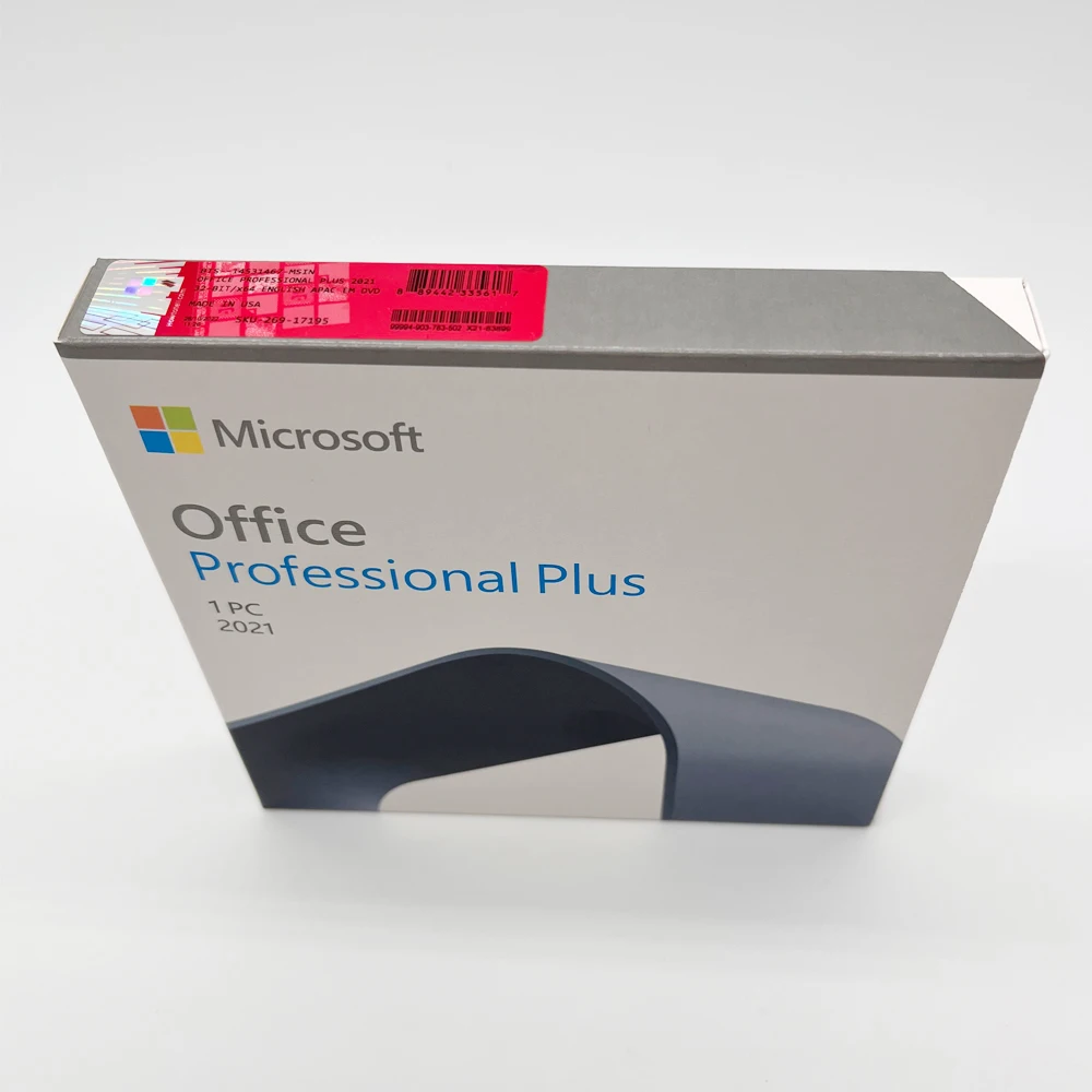 Microsoft Office 2021 Professional Plus Dvd For 1 Pc Microsoft Office 2021零售盒 - Buy Office 2021 ...