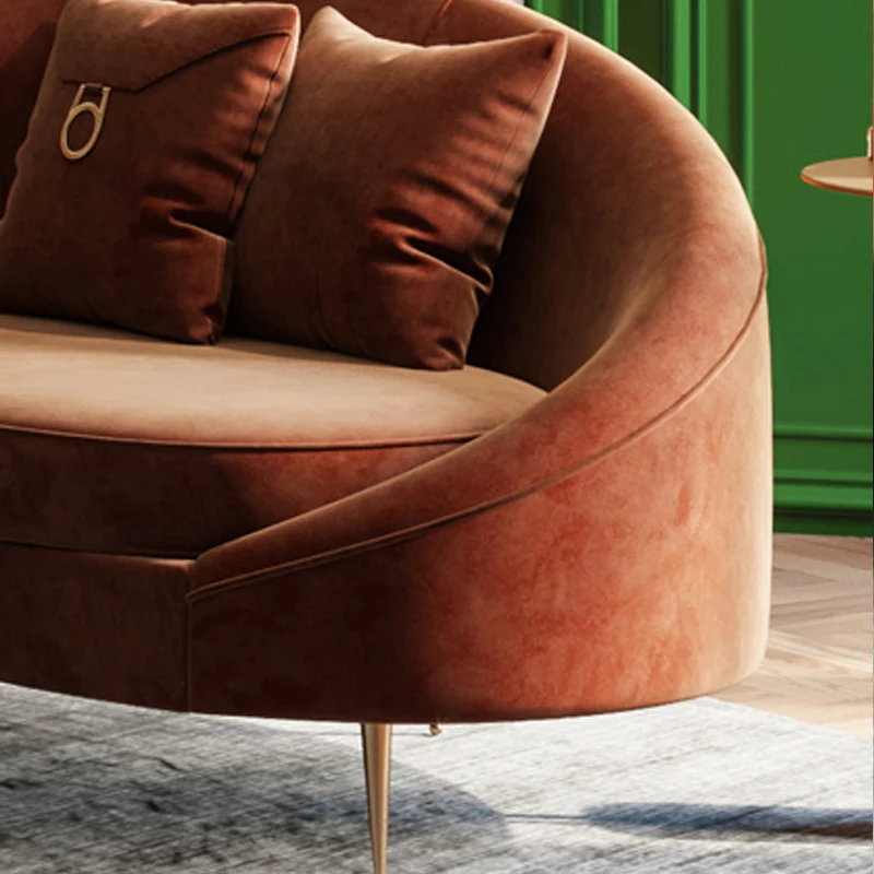 Unique Moon Shaped Design Sofa 3 Seat Sofa Multi-seat Sofa - Buy ...