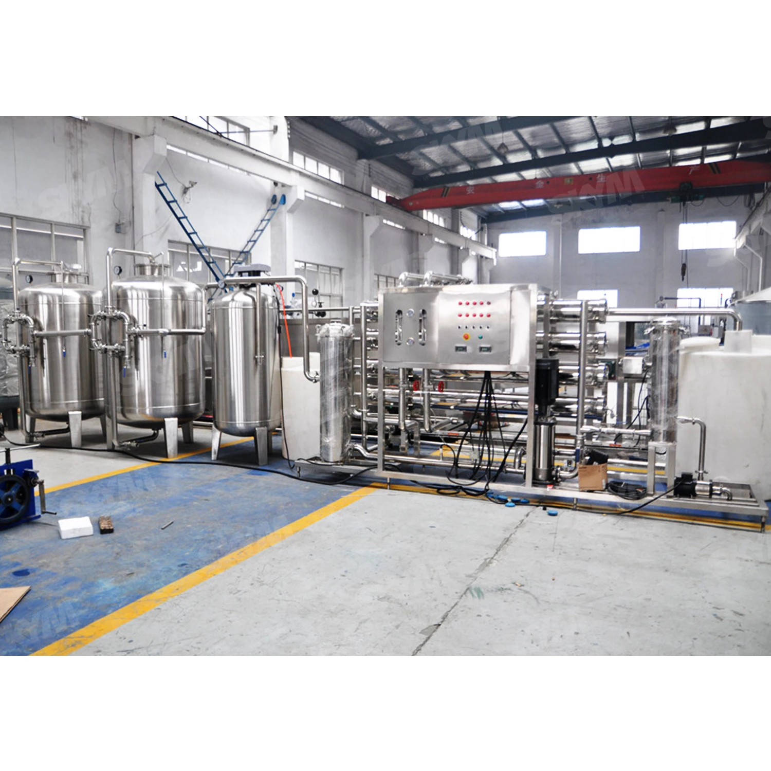 Automatic Industrial Commercial Alkaline Water Machine / Alkaline Water ...