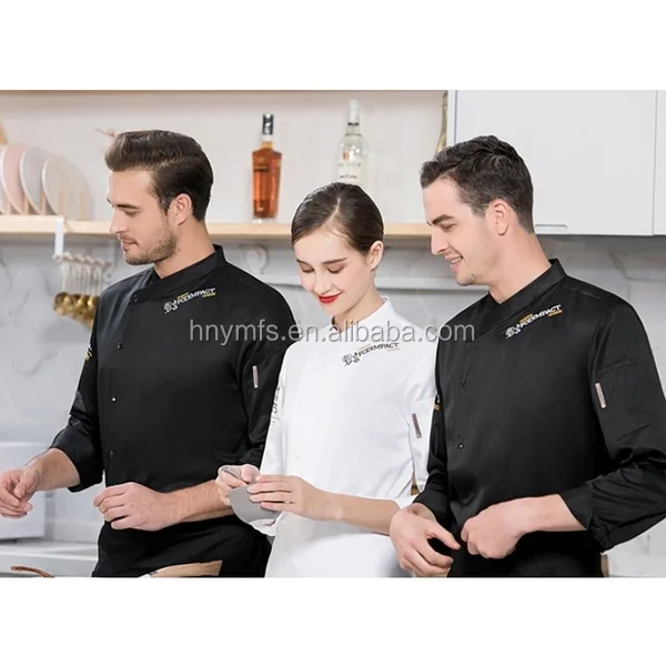 New Design Restaurants Uniforms Chef Tshirt New Chef Jacket Designs ...