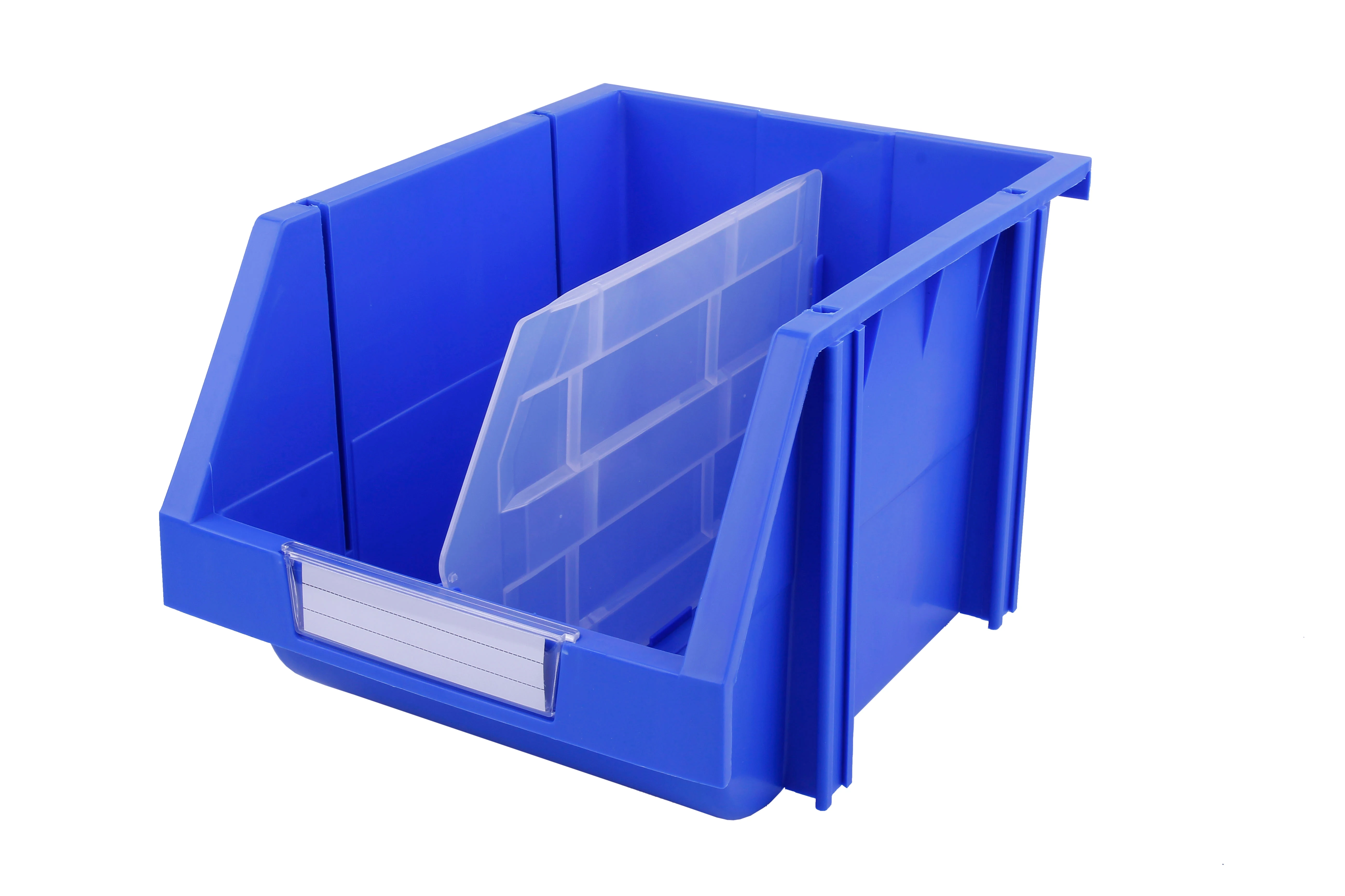 Hardware Accessory Stackable Tool Box Storage Bin With Optional Divider ...