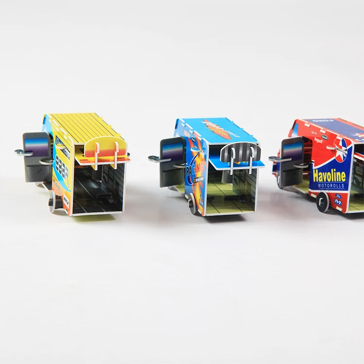 Custom Design Making DIY 3D Puzzle Card - Jigsaw Puzzle Toys for Kids