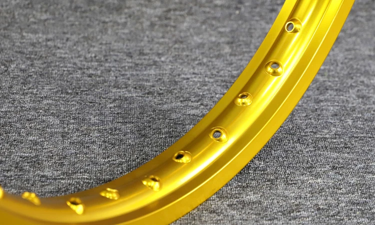High Quality Gold 19" Motorcycle Rims Wm 1.4x19 Alloy Wheel Rim ...